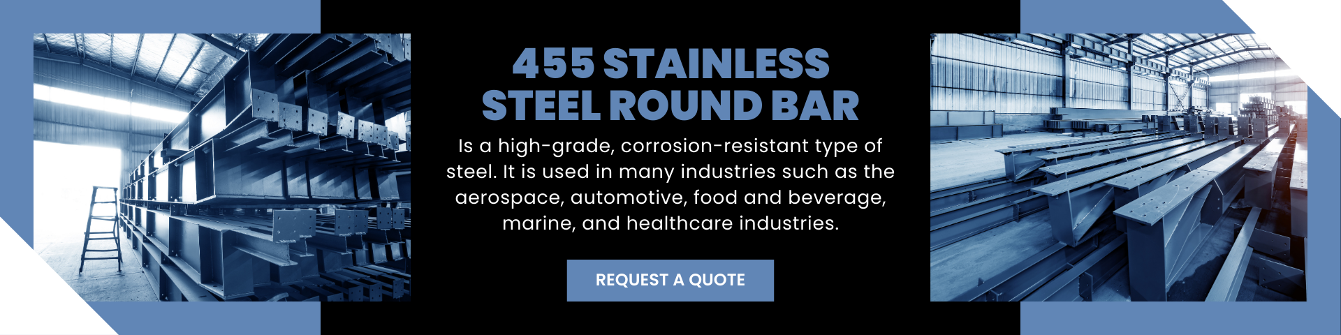 455 Round Bar | O’Hare Precision Metals